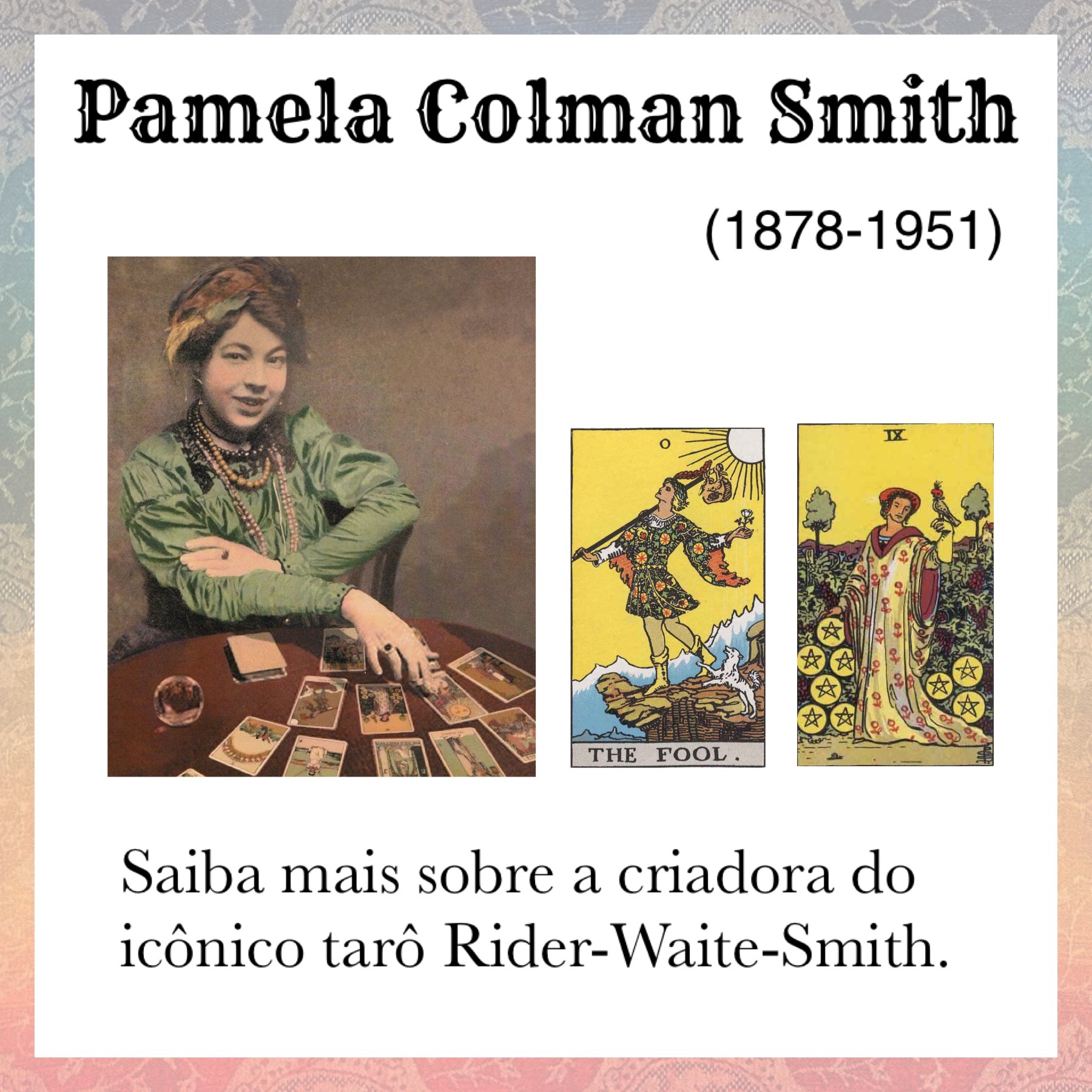 Pamela Colman Smith | Tarot Diário